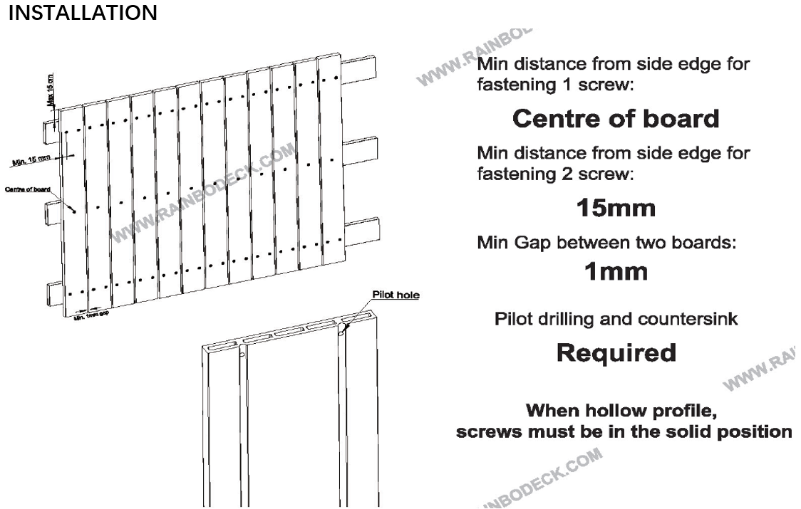 MFB INSTALLATION GUIDE